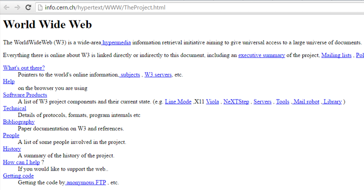 On This Day 25-years Ago, The World's First Website Went Online