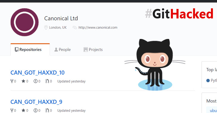 Ubuntu-Maker Canonical's GitHub Account Gets Hacked