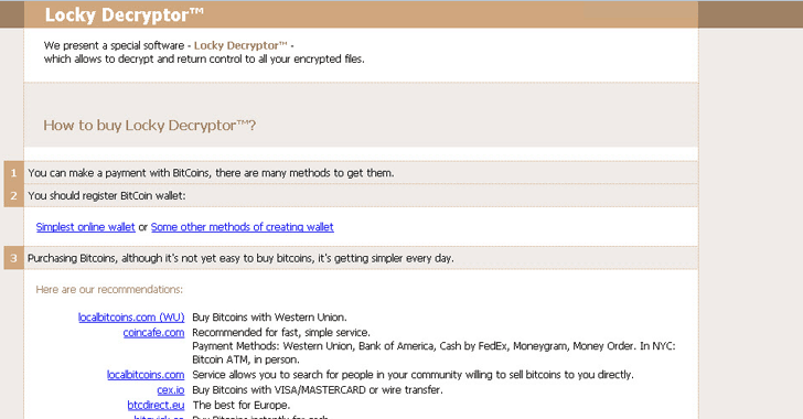 Massive Email Campaign Sends Locky Ransomware to Over 23 Million Users
