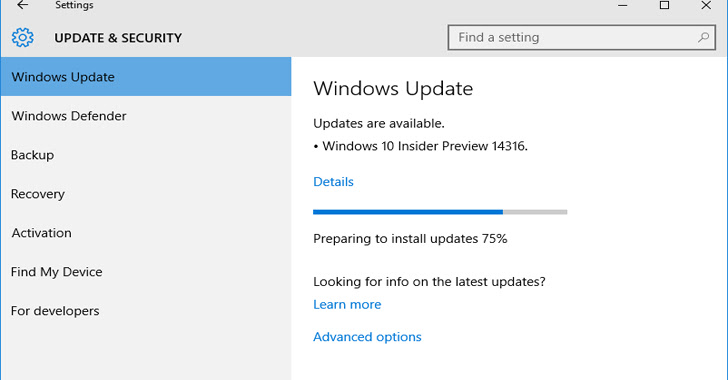 How to Run Ubuntu on latest Windows 10 Insider Preview Build 14316