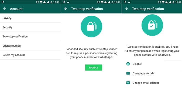 Whatsapp Adds 2 Step Verification Passcode — Enable This Security Feature