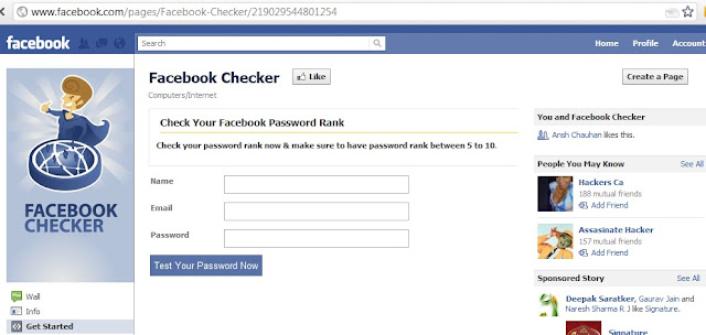 Hacking a Facebook Account using Facebook