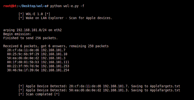 WOL-E : Wake on LAN - Explorer
