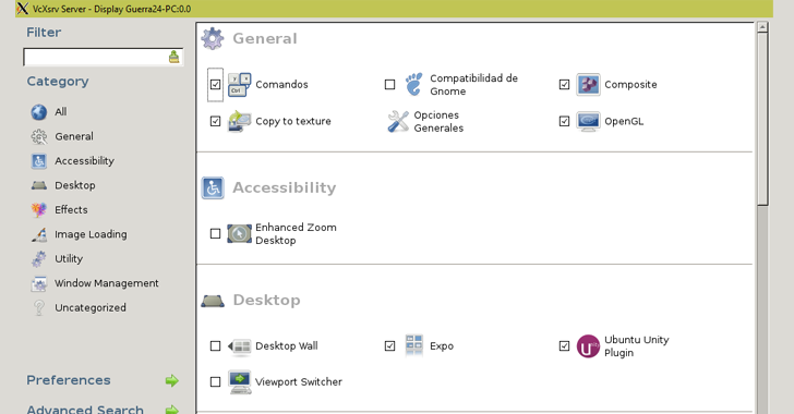How to run Graphical Ubuntu Linux from Bash Shell in Windows 10