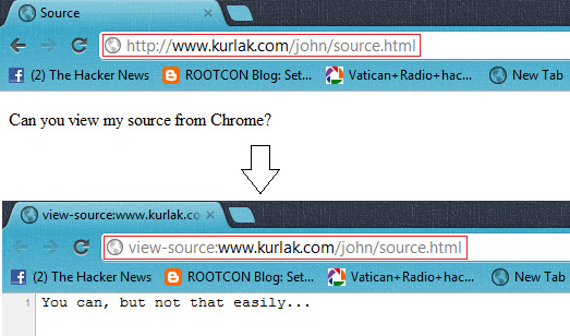 Exclusive - Source Code Spoofing with HTML5 and the LRO Character