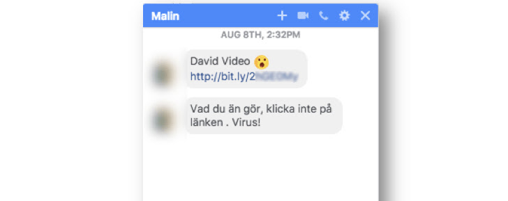 Beware of Windows/MacOS/Linux Virus Spreading Through Facebook Messenger