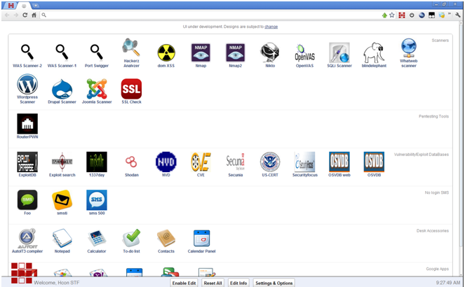 Hcon's Security Testing Framework (Hcon STF) v0.1beta