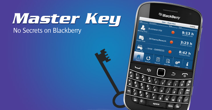 Canadian Police obtained Master Key to Crack BlackBerry Messenger ...