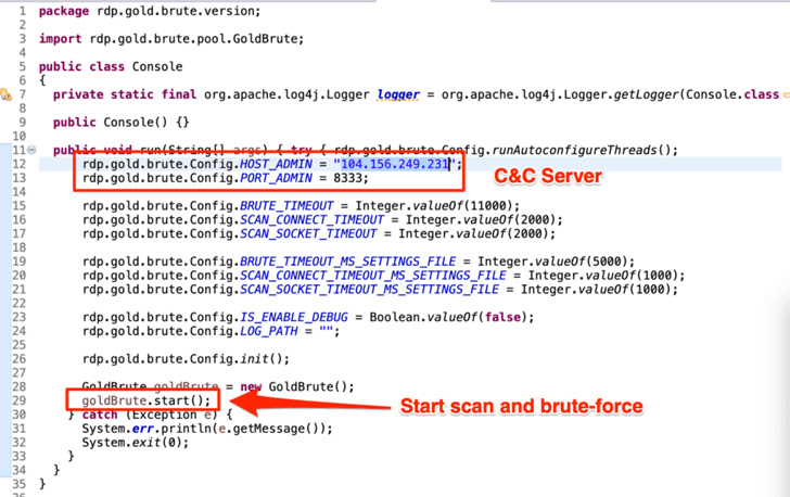 New Brute-Force Botnet Targeting Over 1.5 Million RDP Servers Worldwide