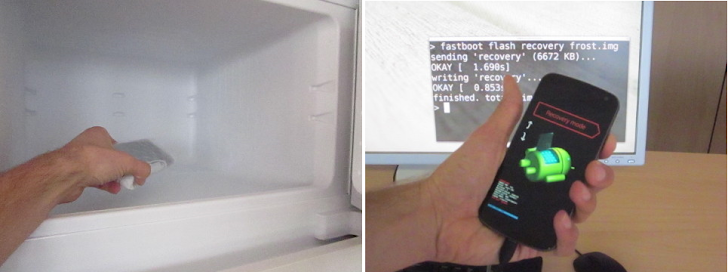 Researchers grab cryptographic keys from Frozen Android Phones