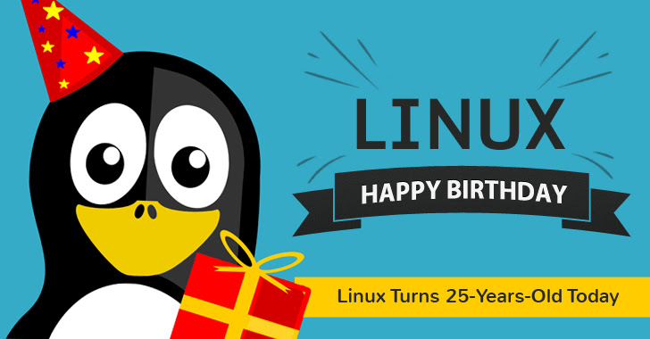 Happy Birthday! LINUX Turns 25 Years Old Today