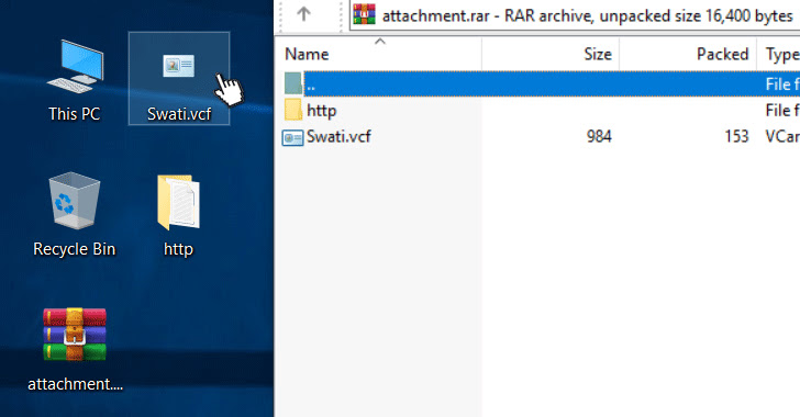 Unpatched vCard Flaw Could Let Attackers Hack Your Windows PCs