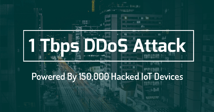 World's largest 1 Tbps DDoS Attack launched from 152,000 hacked Smart ...