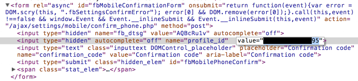 Hacking Facebook Account with just a text message