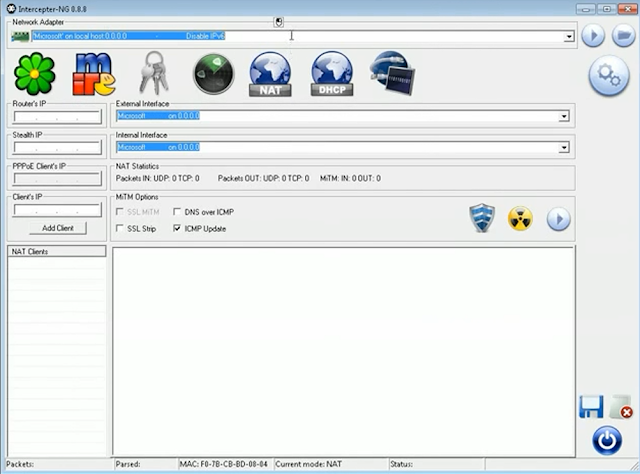 Intercepter-NG New Sniffing Tool