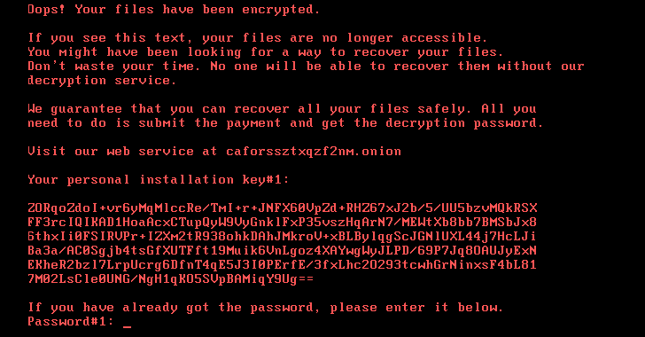 Bad Rabbit: New Ransomware Attack Rapidly Spreading Across Europe