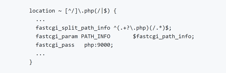 New PHP Flaw Could Let Attackers Hack Sites Running On Nginx Servers