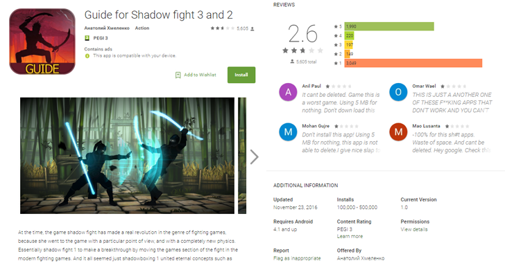 Beware! New Android Malware Infected 2 Million Google Play Store Users