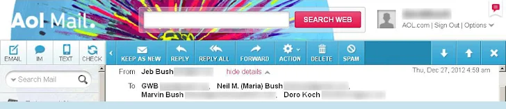 Hacker Exposes former US President Bush Family Photos and Emails