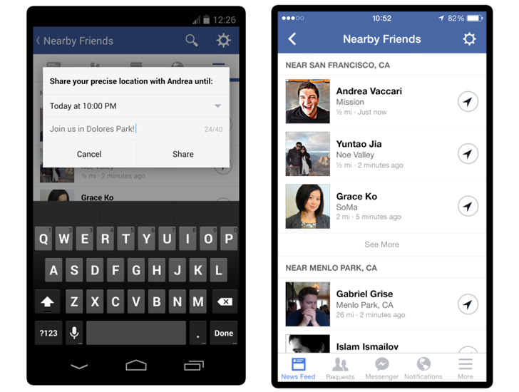 New Facebook 'Nearby Friends' Can Track Your GPS Location Continuously New Facebook 'Nearby Friends' Can Track Your GPS Location Continuously
