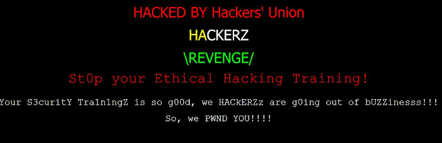 April Fool Hack : Innobuzz (Ethical Hacking Training Institute) hacked