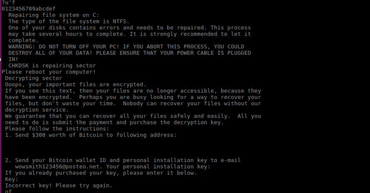 Petya Ransomware Spreading Rapidly Worldwide, Just Like WannaCry