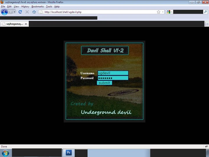 Devil shell v1.2 - Php shell with DDoS feature