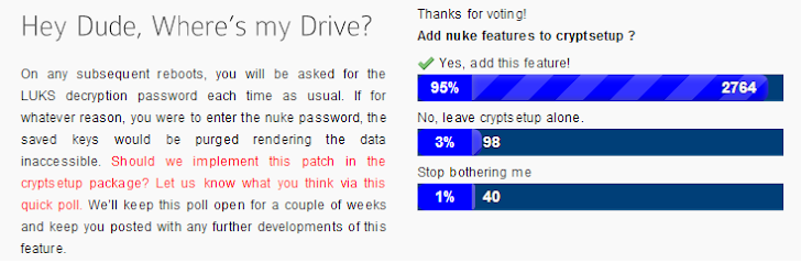 Kali Linux introducing Emergency Self Destruct feature to Full Disk ...