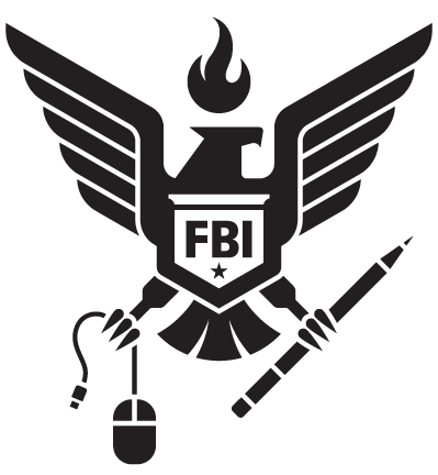 Fbi Logo Black And White