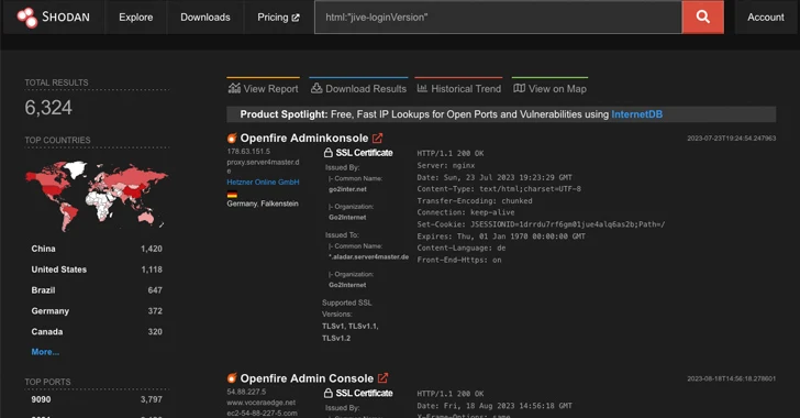 Thousands of Unpatched Openfire XMPP Servers Still Exposed to High ...